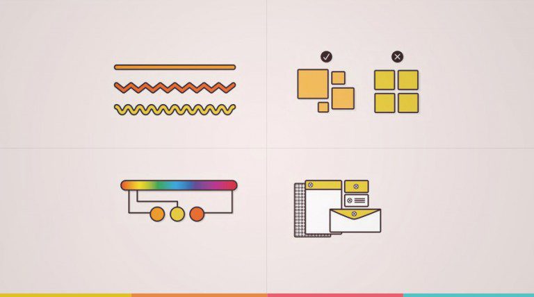 Infográfico: elementos e princípios do Design | tutano